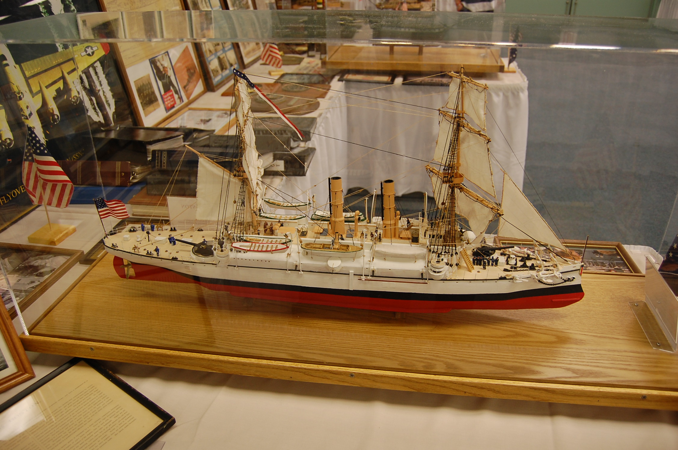 Models of the USS Bostons